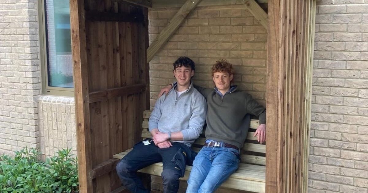 Construction students building… | York College & University Centre
