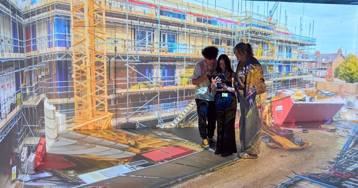 Cube 360 Immersive Room is shaping… | York College & University Centre