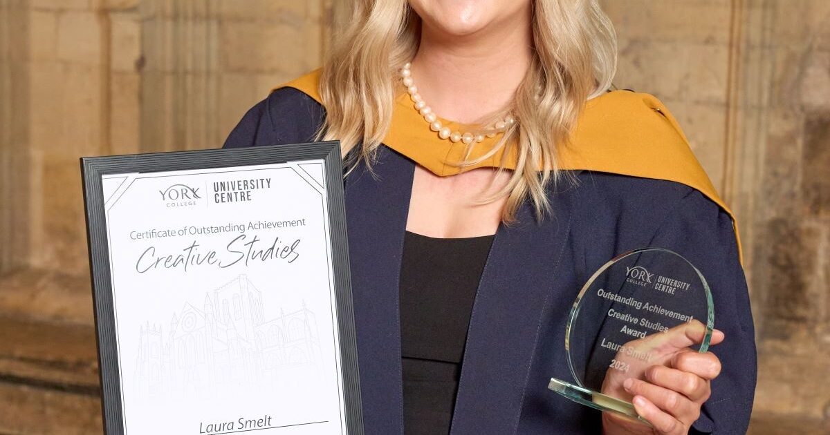 Mum Laura leaves University Centre… | York College & University Centre